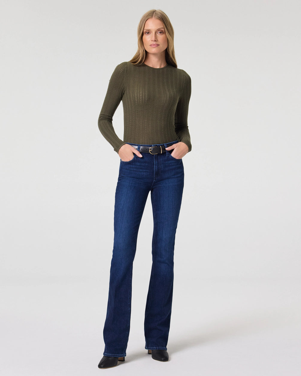 High Rise Manhattan Bootcut - Glastonbury – Ecco Clothes