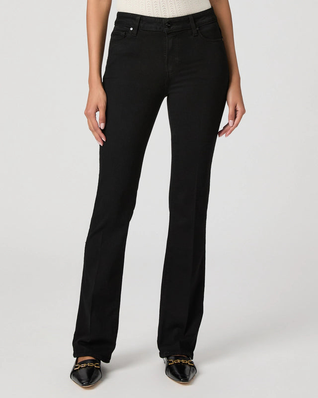 High Rise Manhattan Bootcut Jean - Black Shadow – Ecco Clothes